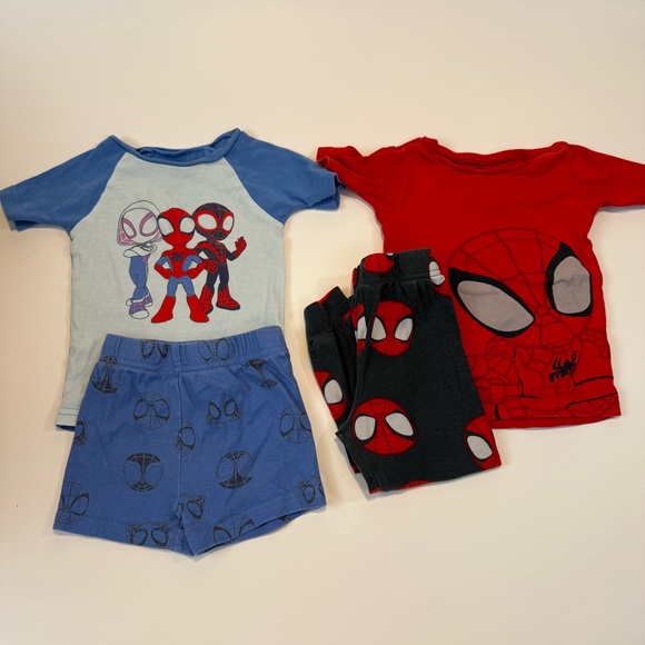 Marvel | Pajamas | Marvel Spidey Spiderman Kids Pajama Sets Blue And ...